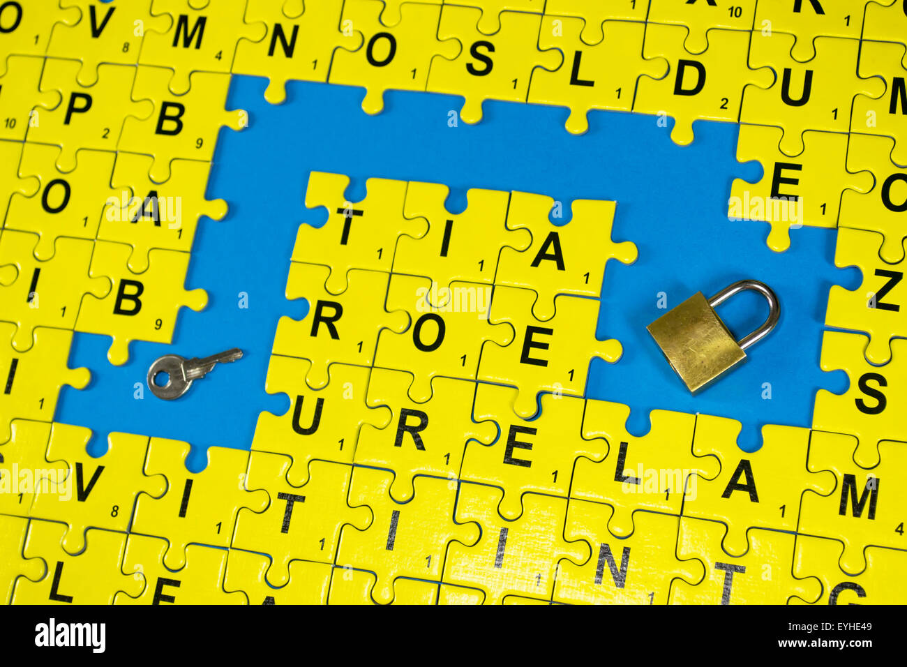 Secret code lock game hi-res stock photography and images - Alamy