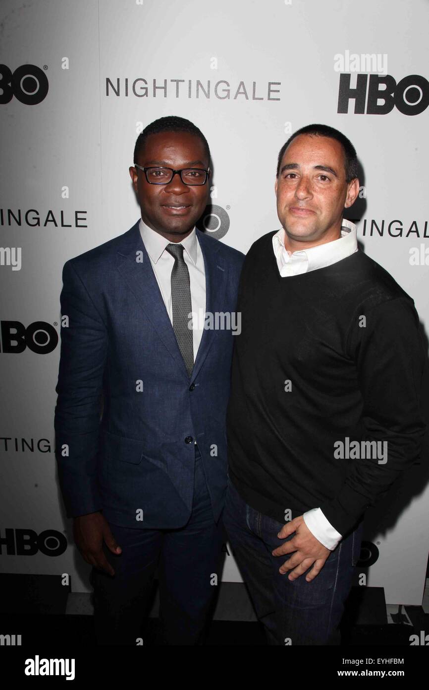 HBO host a private screening of 'Nightingale' Featuring: Actor, David ...