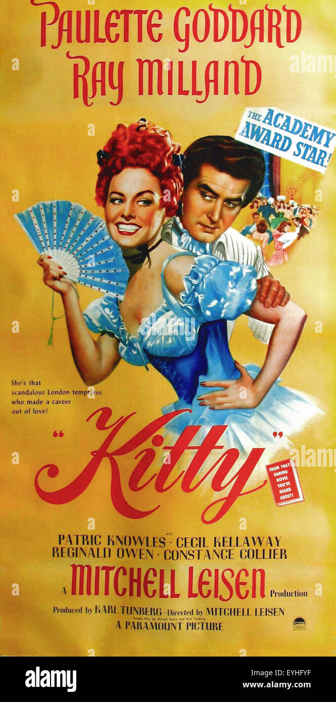 Kitty - 1945 - Movie Poster Stock Photo - Alamy