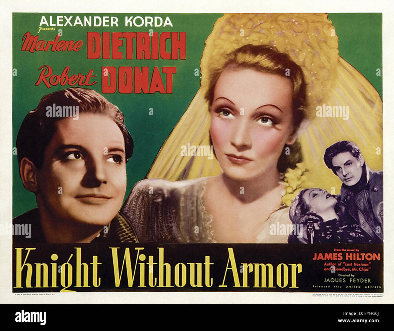 Knight Without Armor - Movie Poster Stock Photo - Alamy