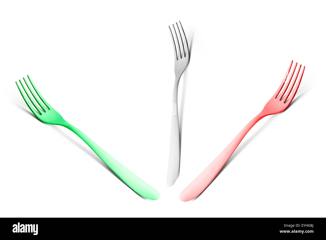 Fork composition Cut Out Stock Images & Pictures - Alamy
