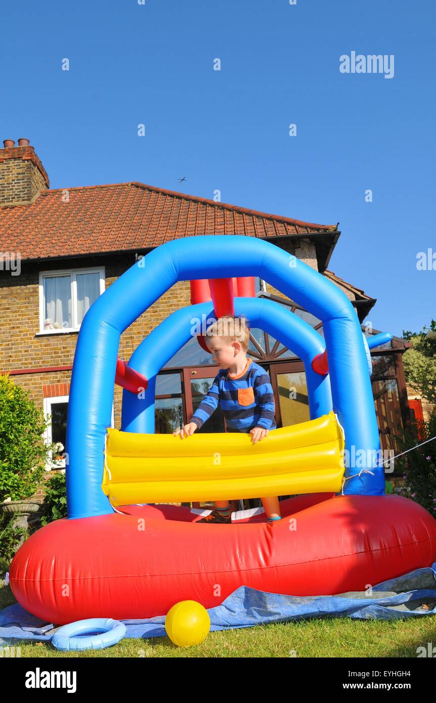 Bouncing castle hi-res stock photography and images - Alamy