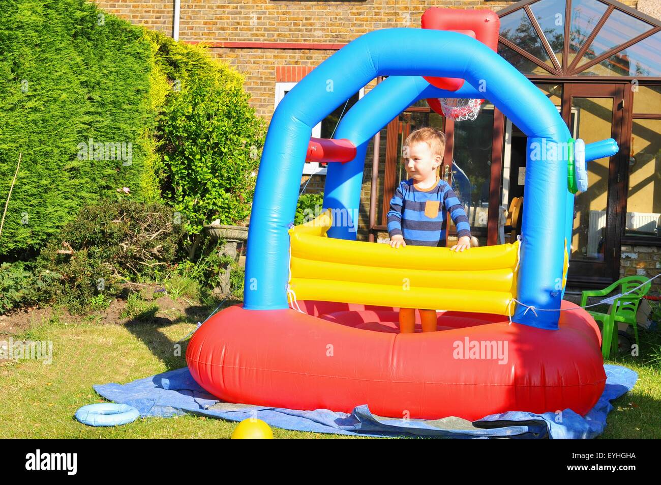 Bouncing castle hi-res stock photography and images - Alamy