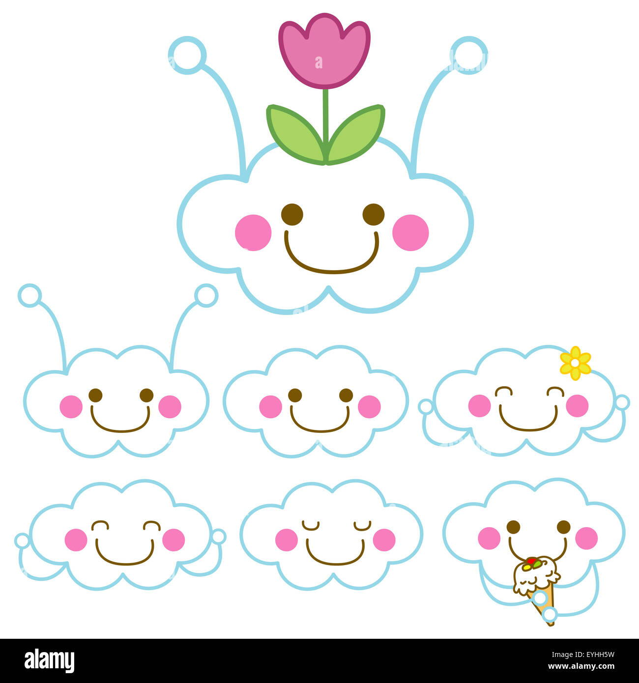 Cute cloud hi-res stock photography and images - Alamy