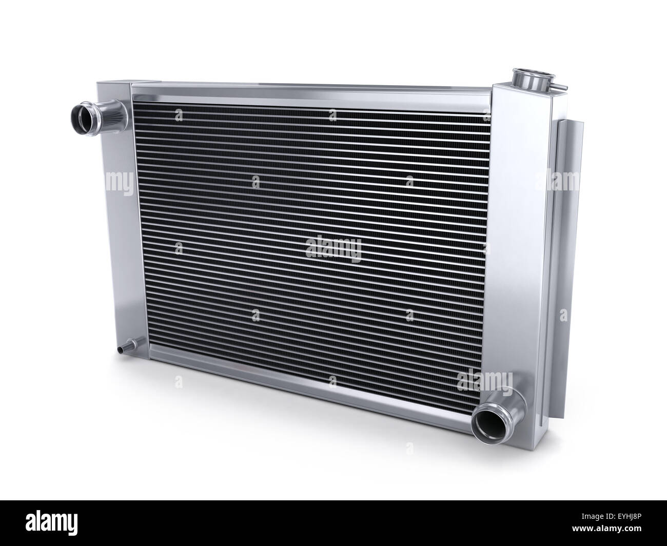 Car radiator (done in 3d, on white background Stock Photo - Alamy