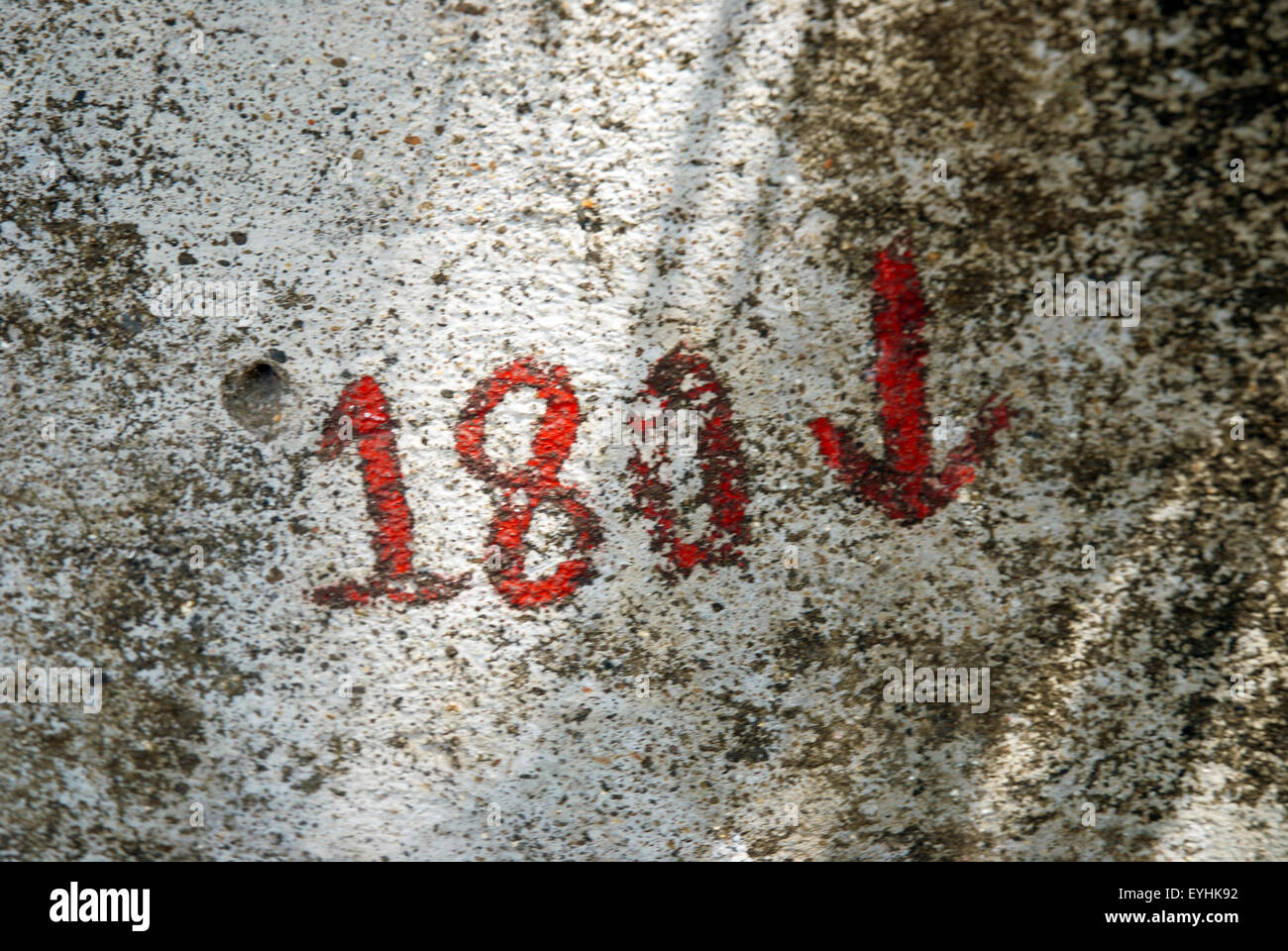 Decayed Painted Wall, Mumbai, India Stock Photo - Alamy