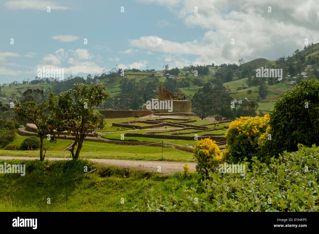 Inca Ruins of Ingapirca, near Cuenca, Ecuador Stock Photo - Alamy