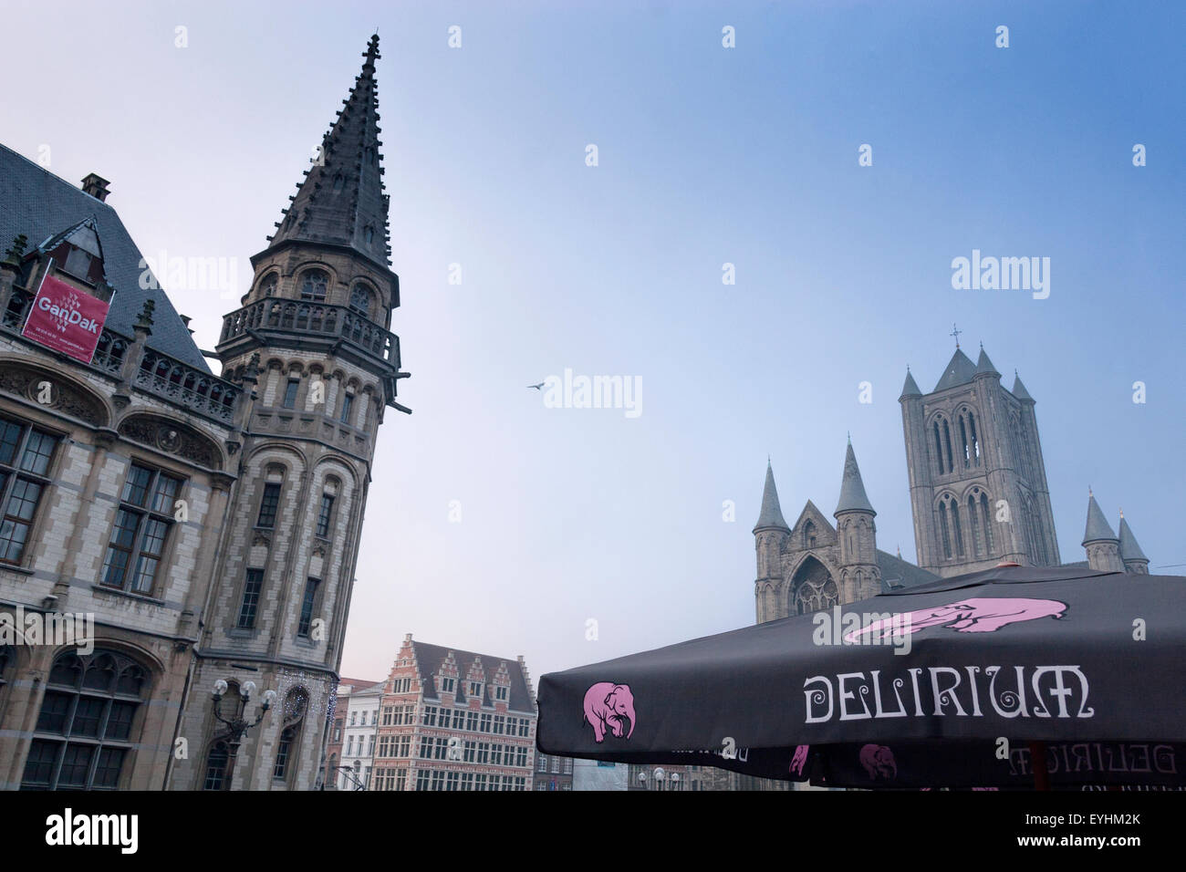 Gent old town Stock Photo - Alamy