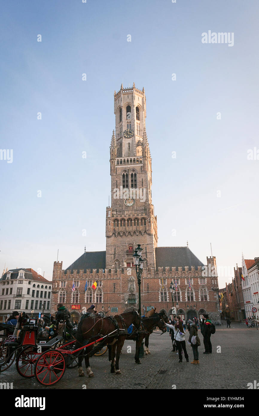 Belfort van bruges hi-res stock photography and images - Alamy