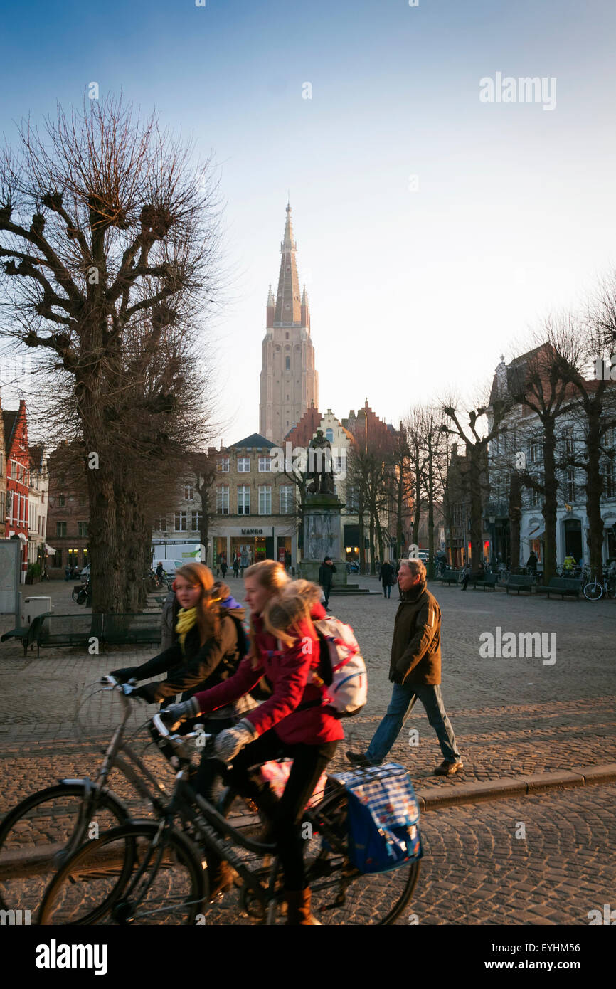 Typical Street Scene In Bruges High Resolution Stock Photography and ...