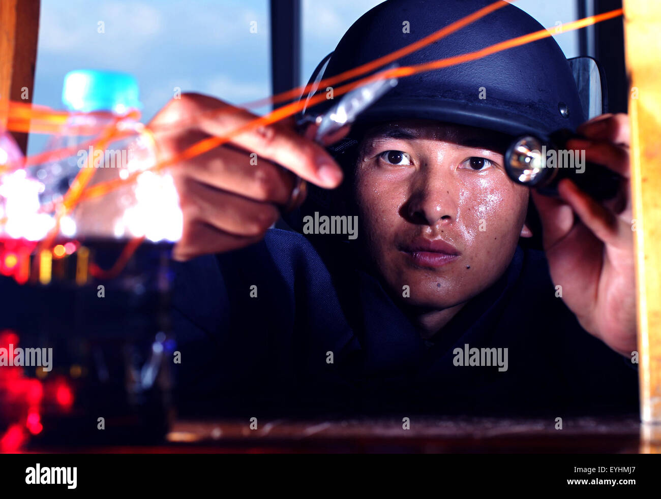 Police explosive training hi-res stock photography and images - Alamy