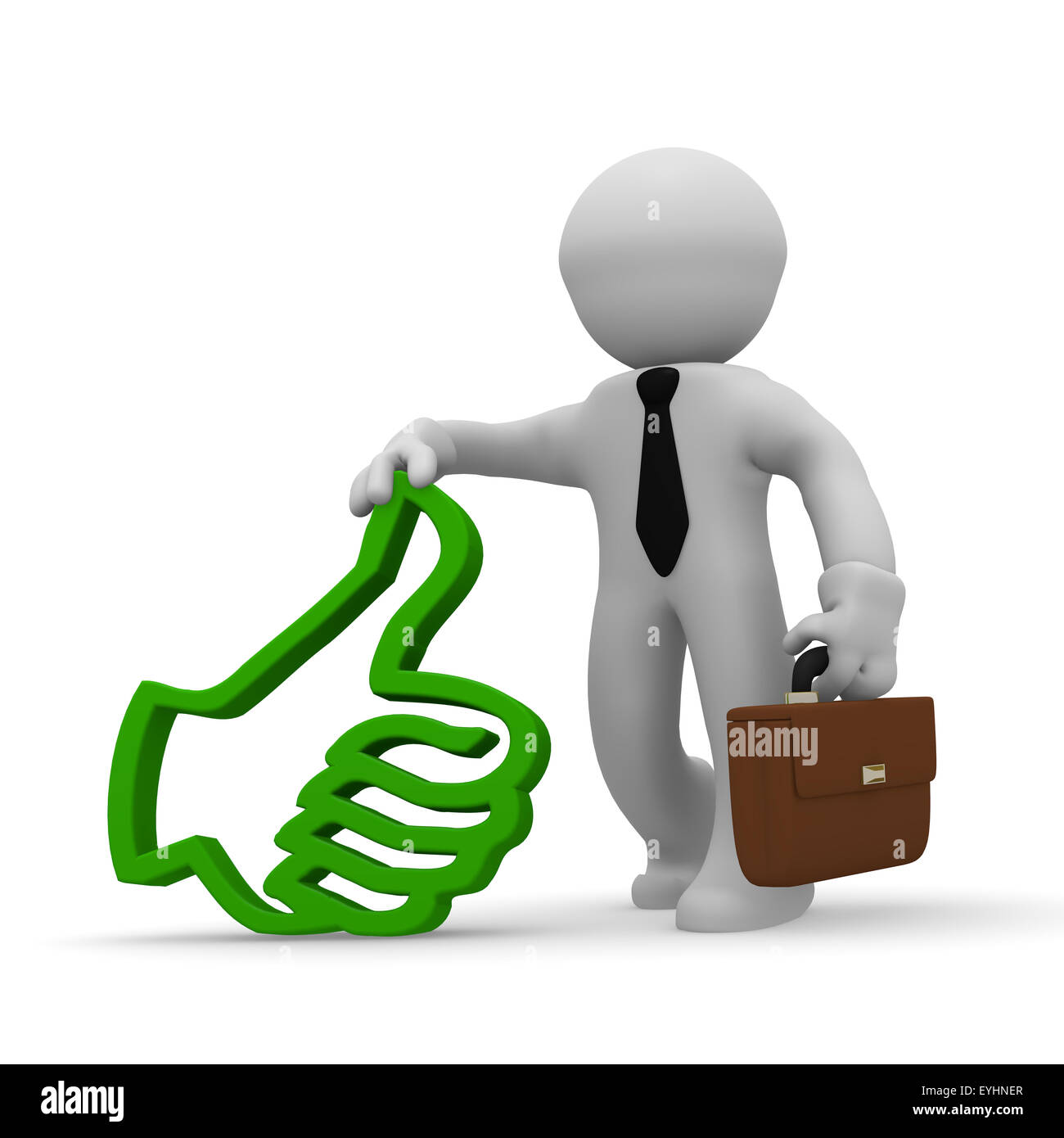 3d man check mark hi-res stock photography and images - Alamy