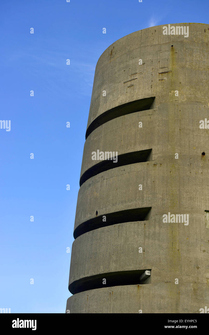 Fort Saumarez, Martello tower with German World War II Observation ...