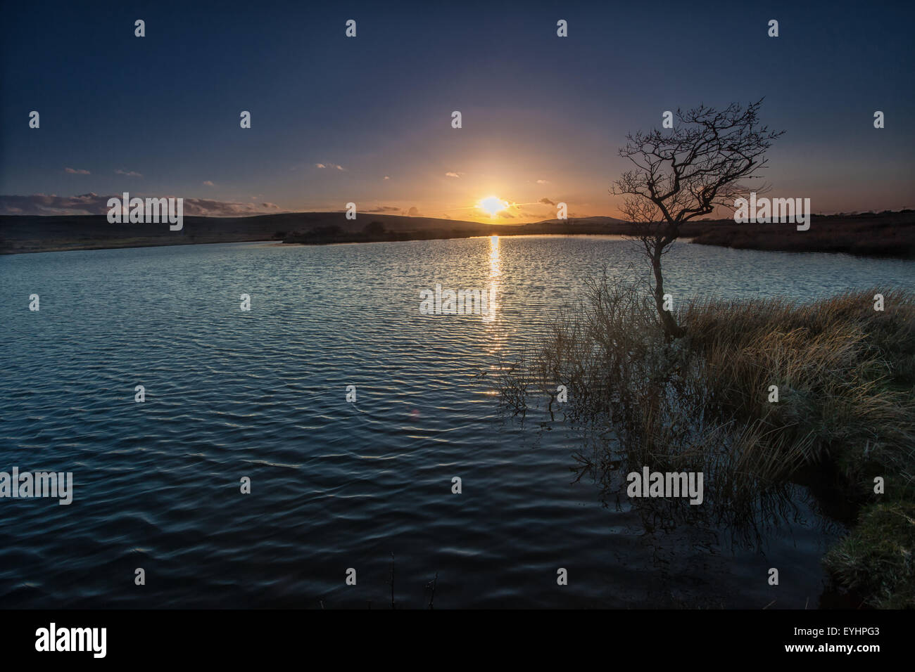 Blue pool wales hi-res stock photography and images - Alamy