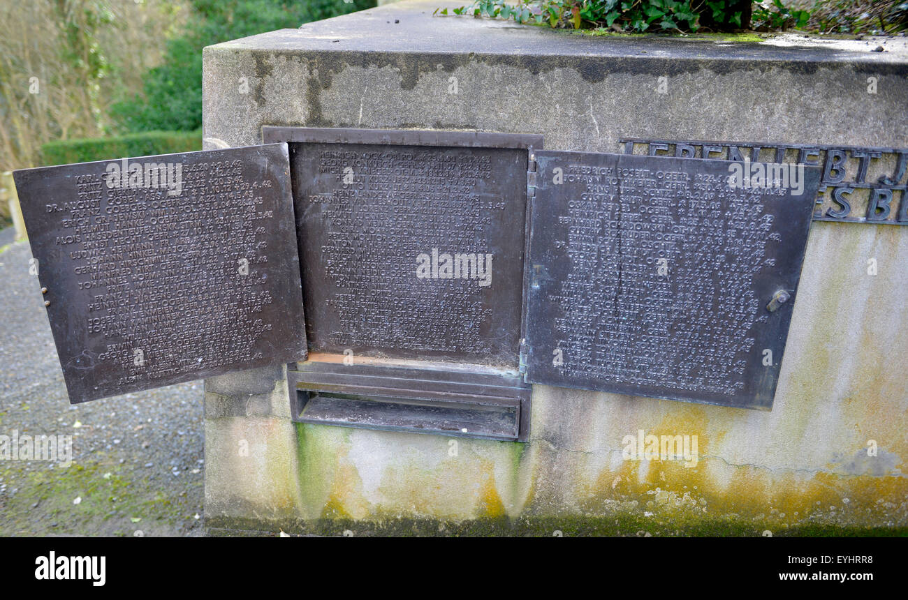 German Military Cemetery, Fort George. Guernsey, Channel Islands Stock ...