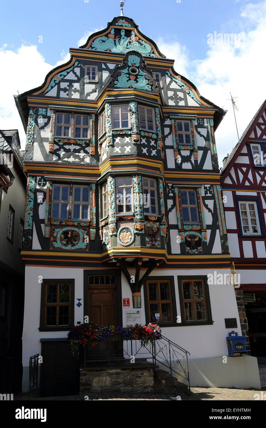 German timber frame road hi-res stock photography and images - Alamy