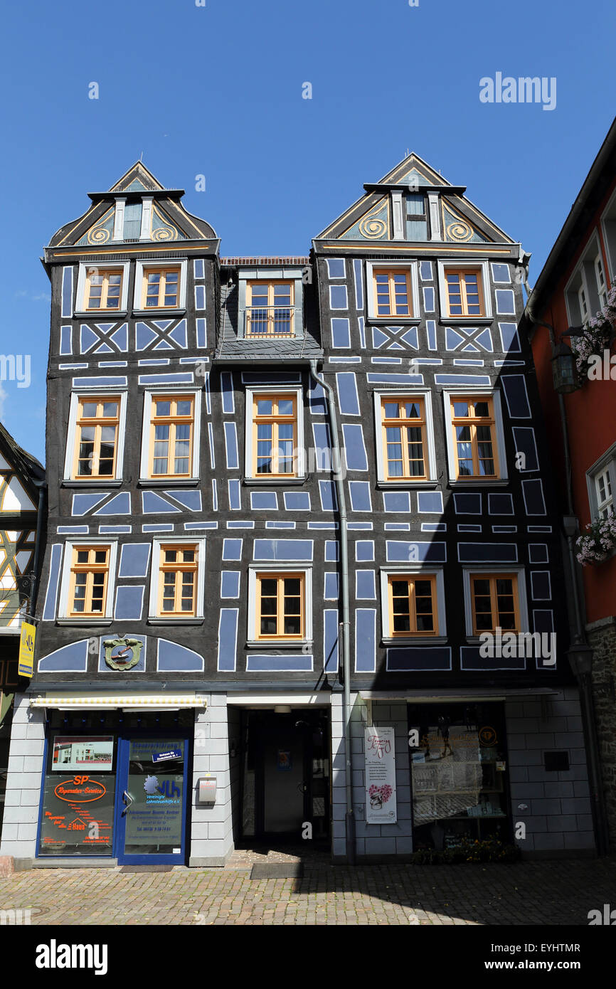 Idstein german half timbered house road hi-res stock photography and ...