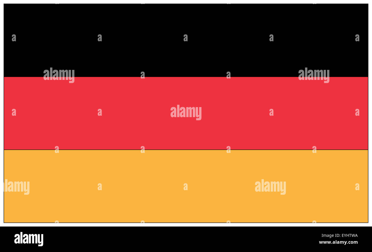 Flagge deutschland flagge hi-res stock photography and images - Alamy