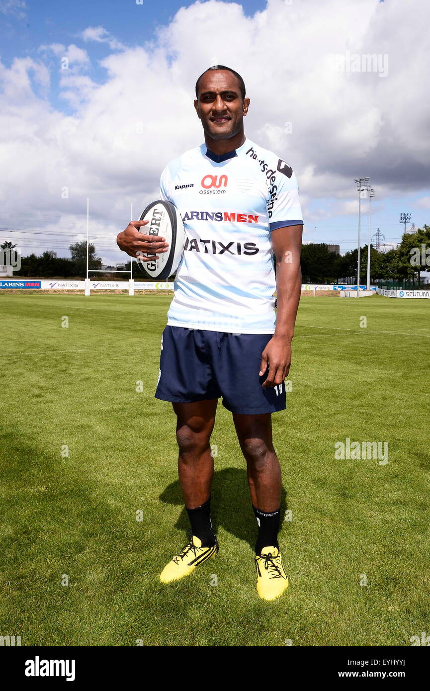 Joe ROKOCOKO - 29.07.2015 - Nouveau joueur Racing Metro.Photo : Nolwenn ...