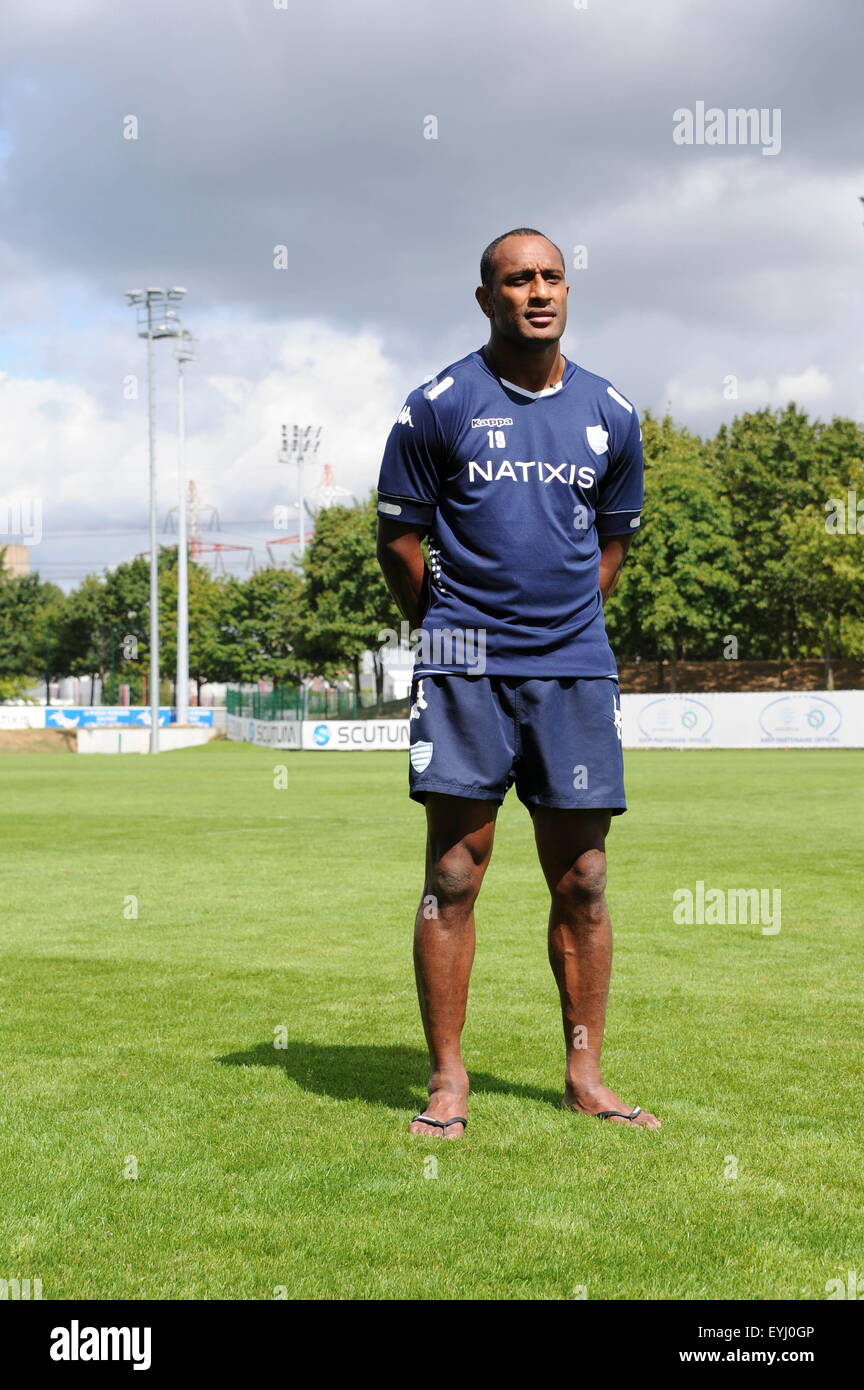 Joe ROKOCOKO - 29.07.2015 - Nouveau joueur Racing Metro.Photo : Nolwenn ...