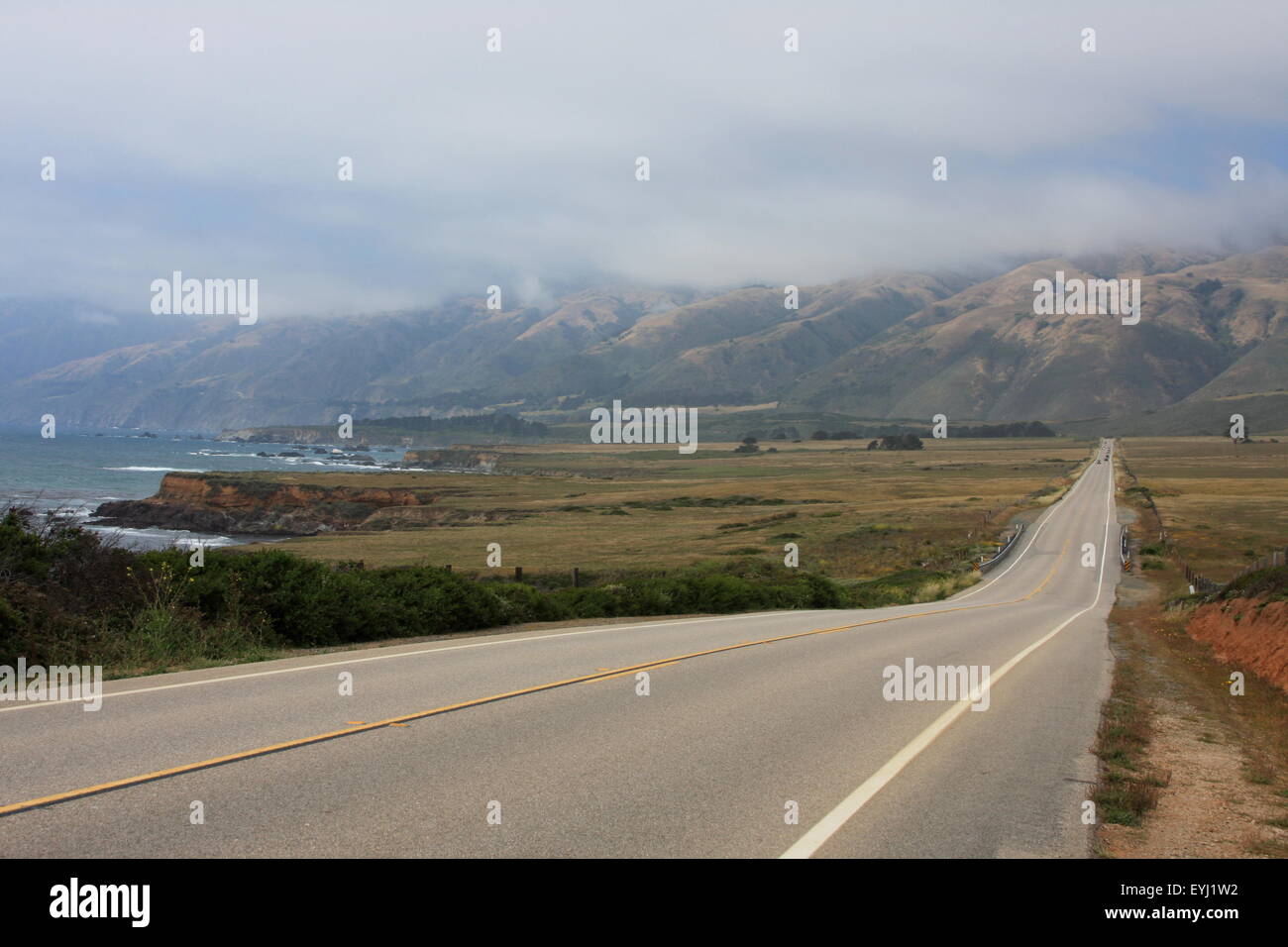 Travels along the Pacific Coast Highway / US1, California USA Stock ...