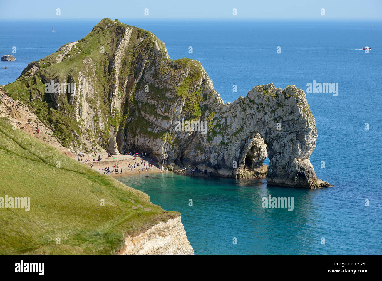 Durdle door beach hi-res stock photography and images - Alamy