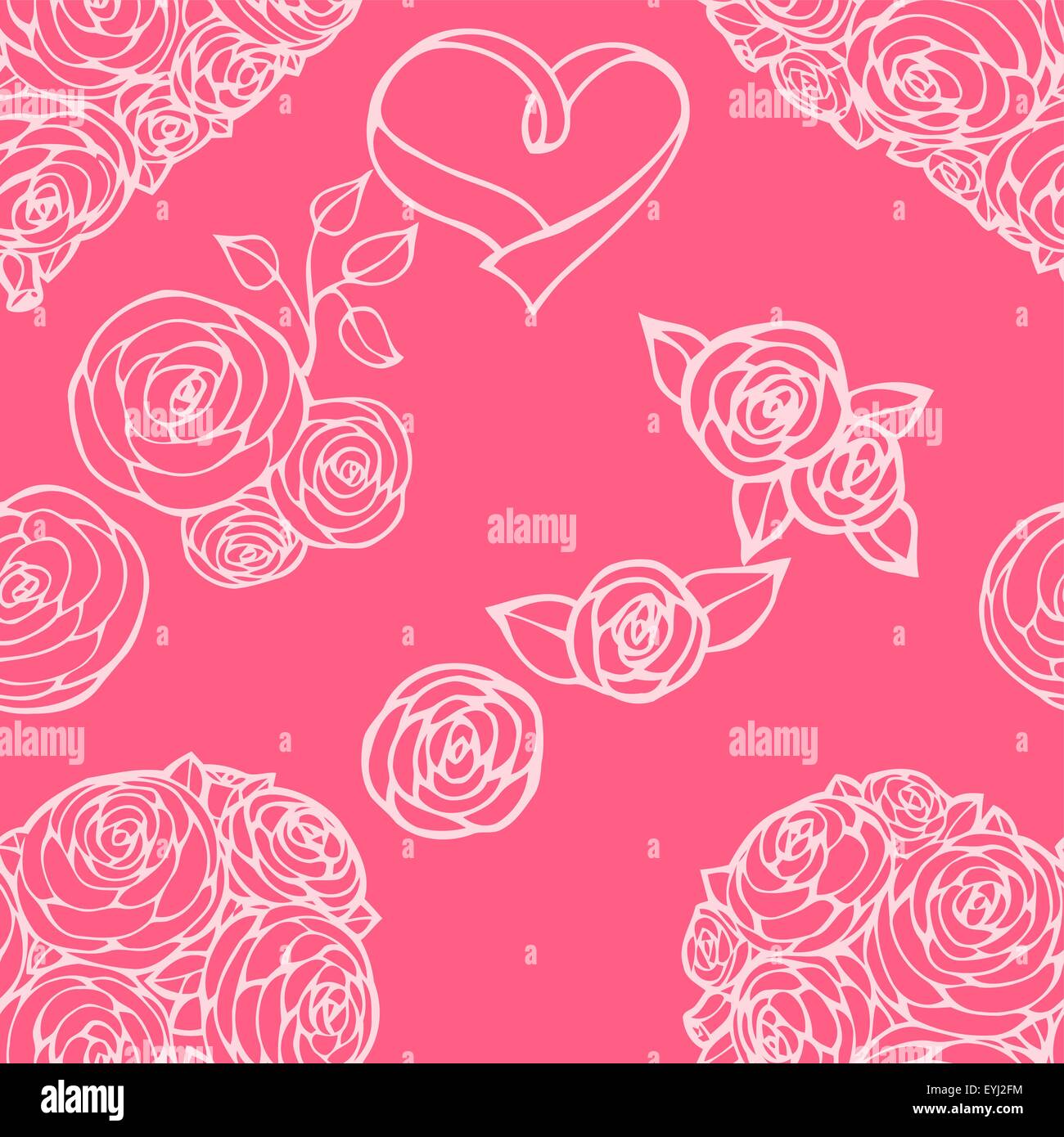 Vector seamless wedding background Stock Vector Image & Art - Alamy