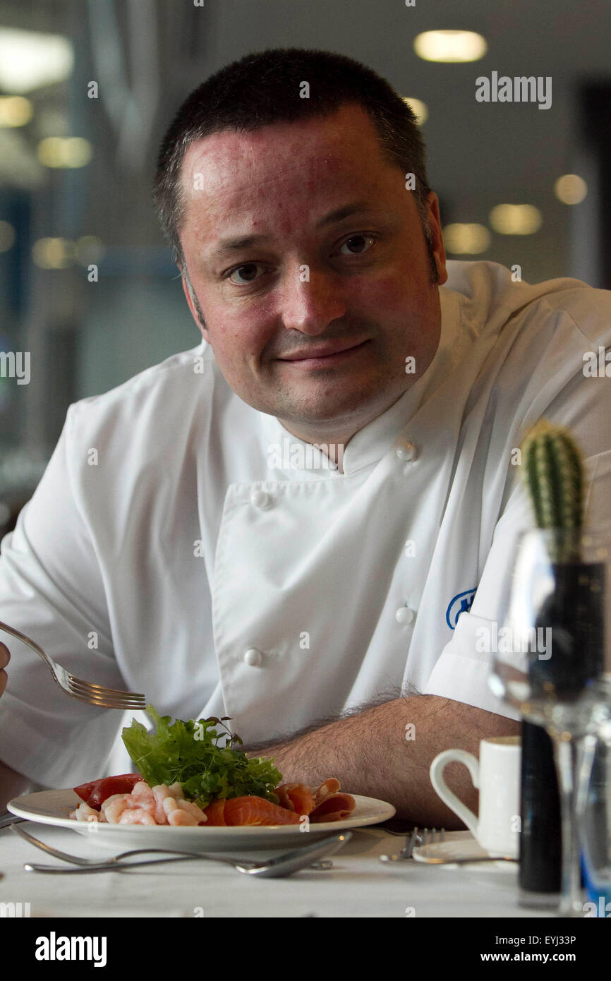 Award winning chef David Gale visits Manchester City 's Legends Lounge ...