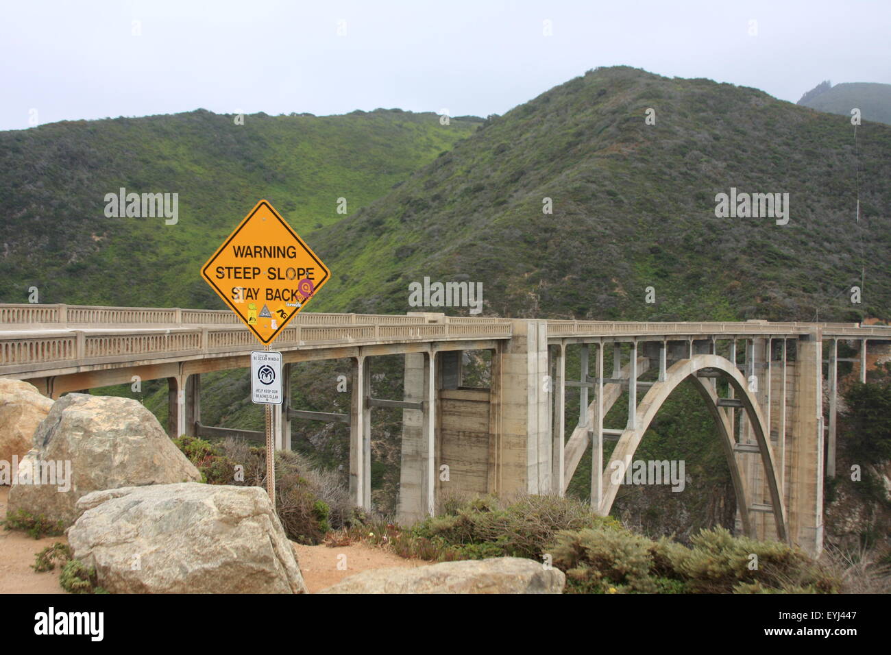 Travels along the Pacific Coast Highway / US1, California USA Stock ...