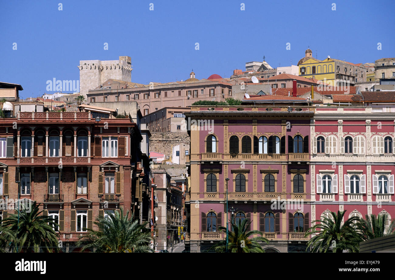 Italy, Sardinia, Cagliari, old town Stock Photo - Alamy