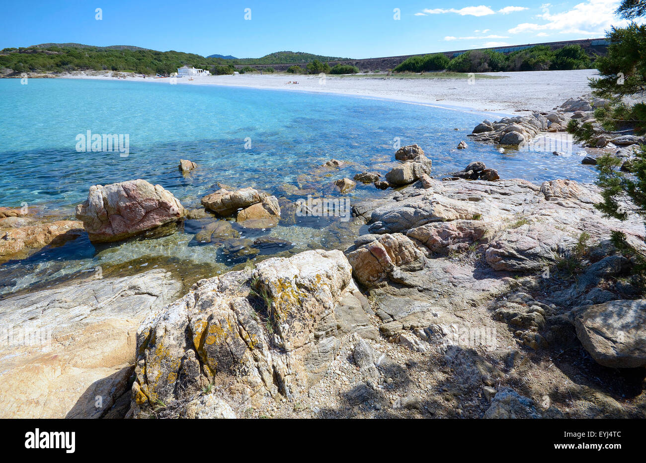 Sardinia, Italy: beach of Cala Sabina near Golfo Aranci Stock Photo - Alamy
