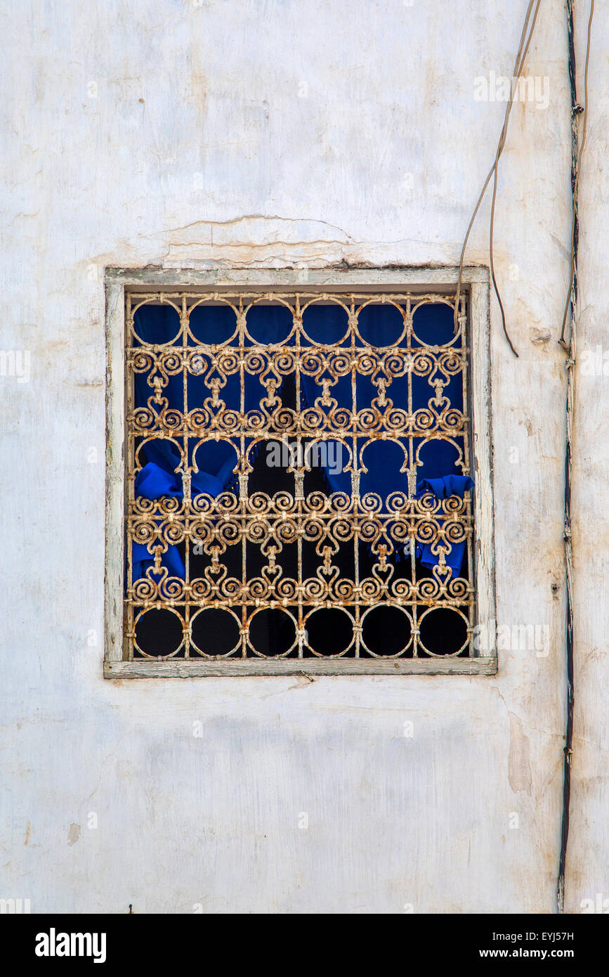 Traditional window from Rabat, Morocco Stock Photo - Alamy