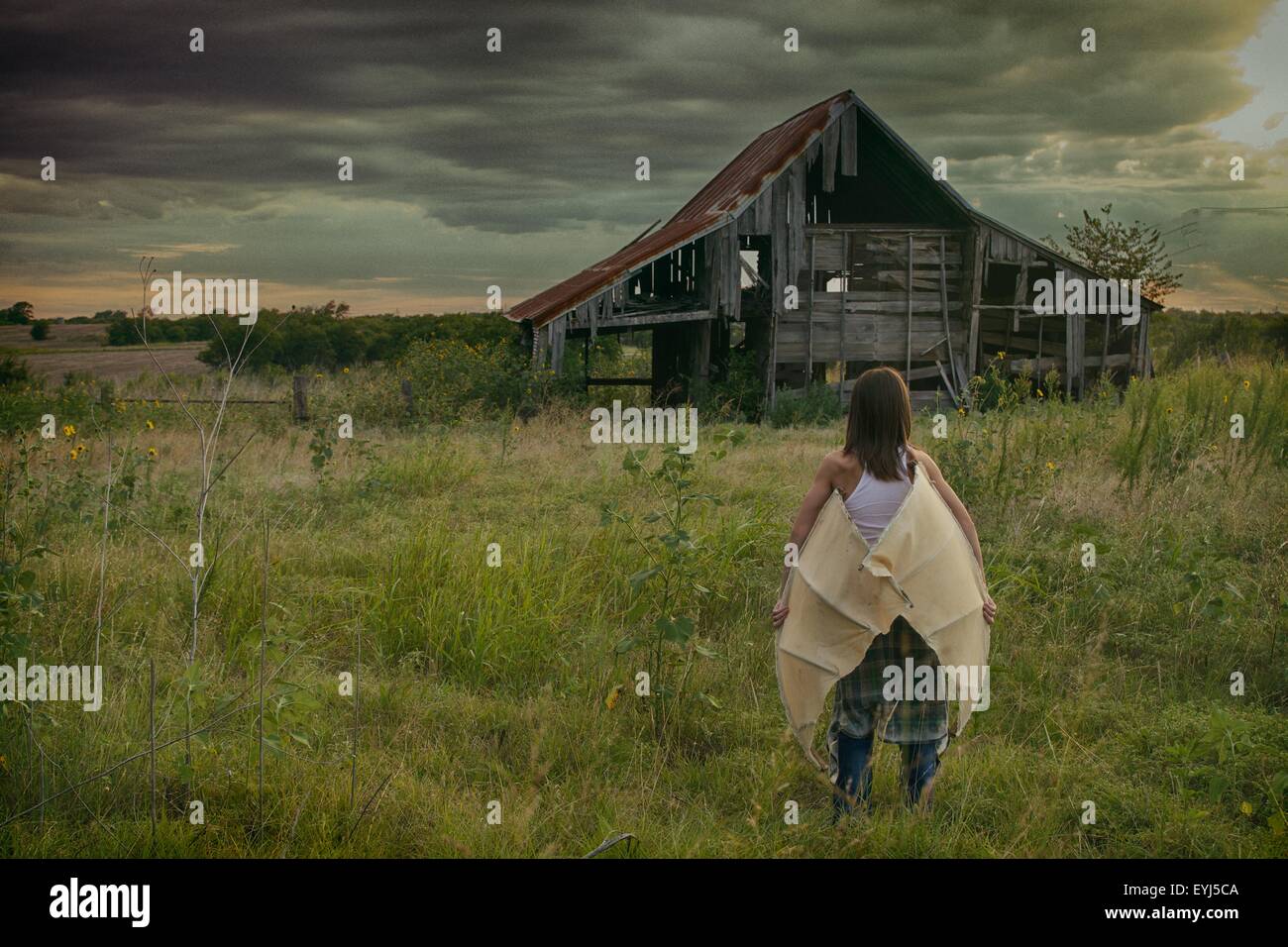 Small town boy is bored and looking to fly away into the world to see ...