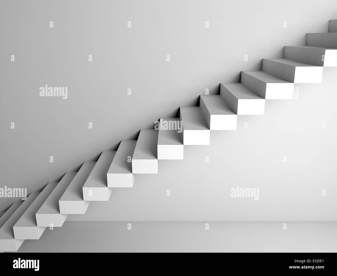 Abstract architecture background, cantilevered stairs construction on ...