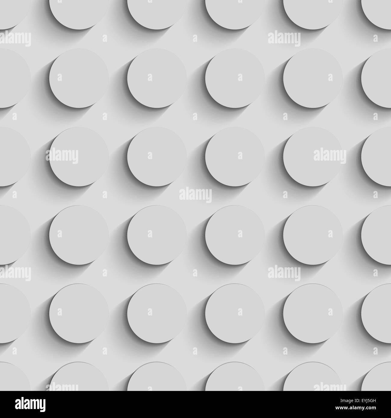 Seamless Circle Pattern. Vector Soft Background. Regular White Texture Stock Vector Image & Art ...