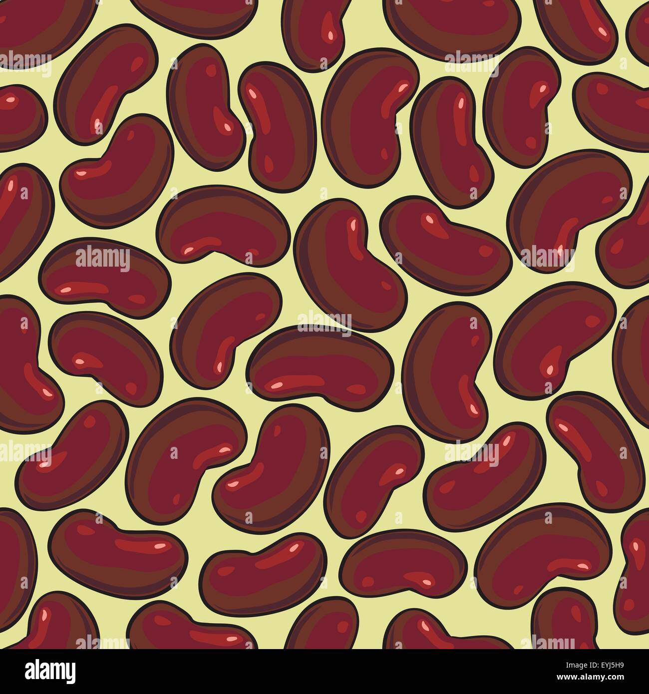 Seamless background with haricot Stock Vector Image & Art - Alamy