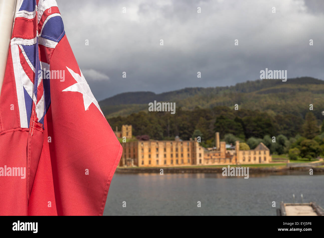 Australian heritage flag hi-res stock photography and images - Alamy