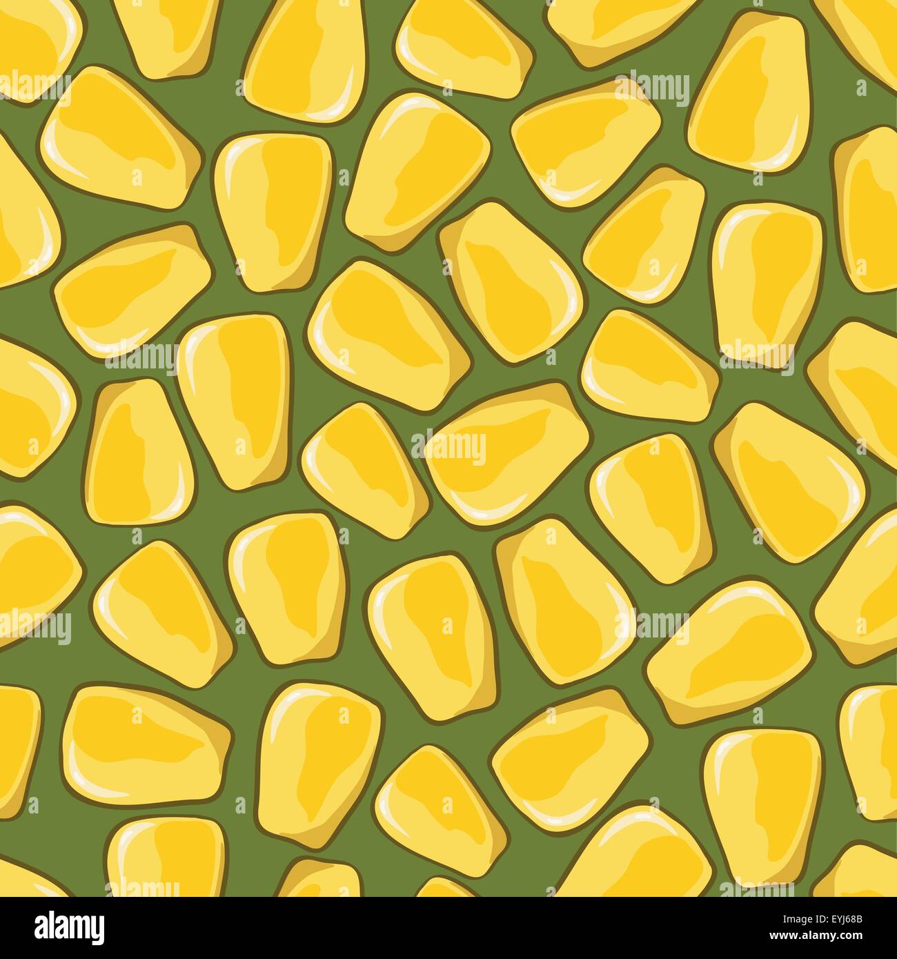 Sweetcorn background texture Stock Vector Images - Alamy