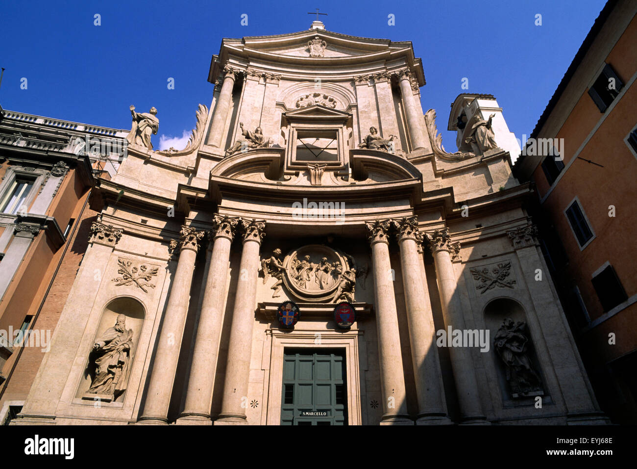 Italy, Rome, church of San Marcello al Corso Stock Photo - Alamy