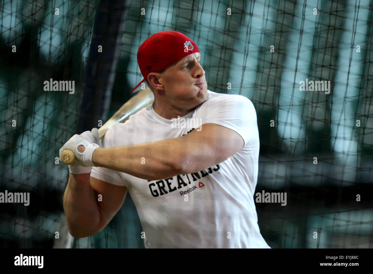 Defensive batting hi-res stock photography and images - Alamy