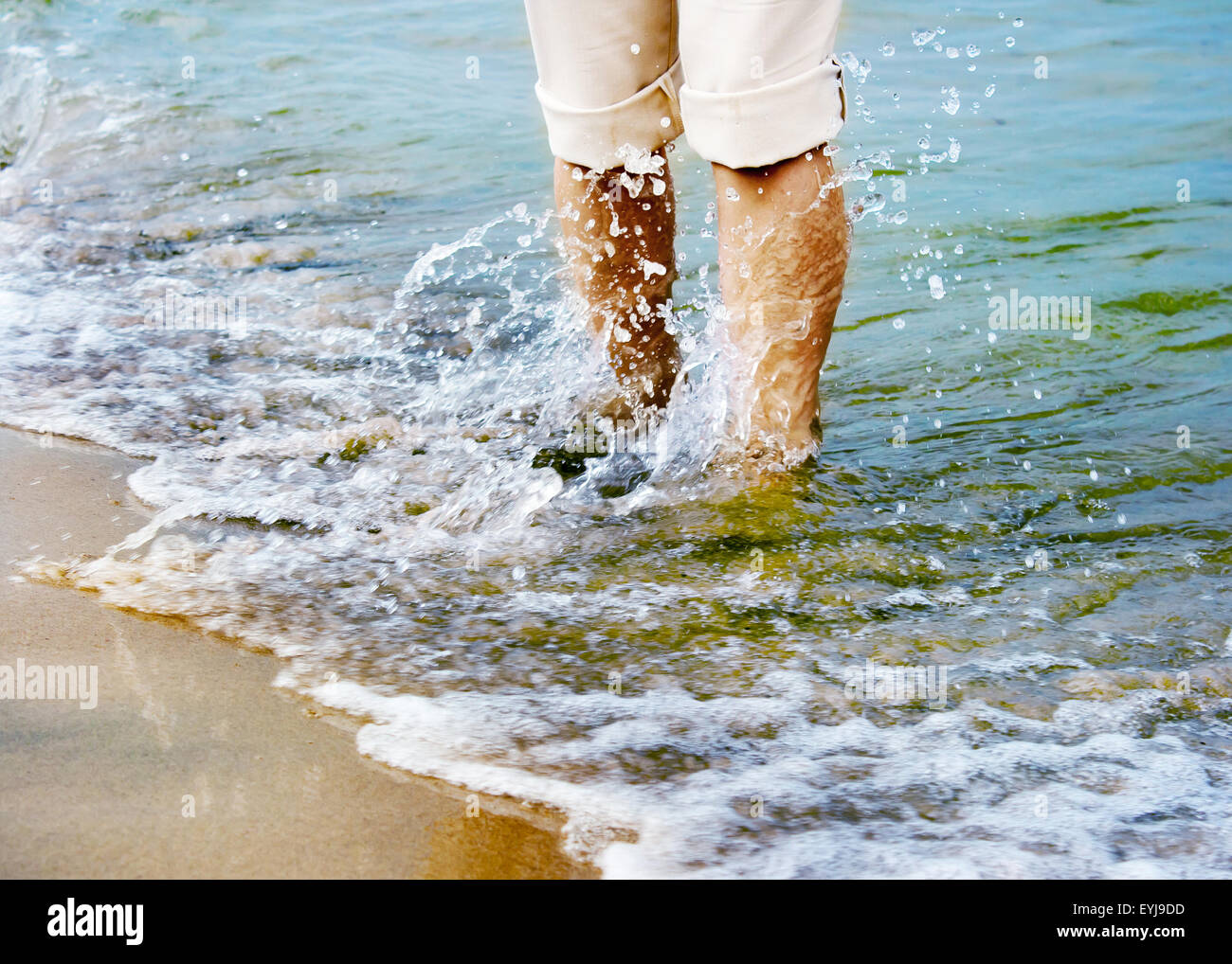 Sweeping Up Sand High Resolution Stock Photography and Images - Alamy
