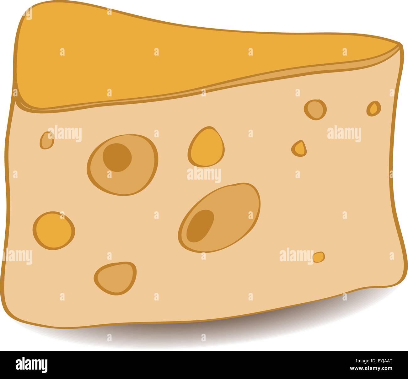 Vector piece of cheese Stock Vector Image & Art - Alamy