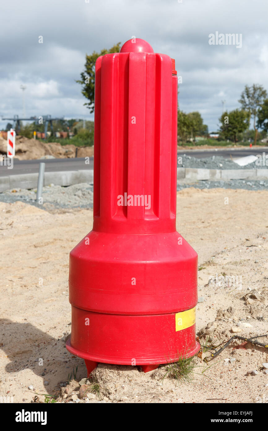 Red fire hydrant road hi-res stock photography and images - Alamy