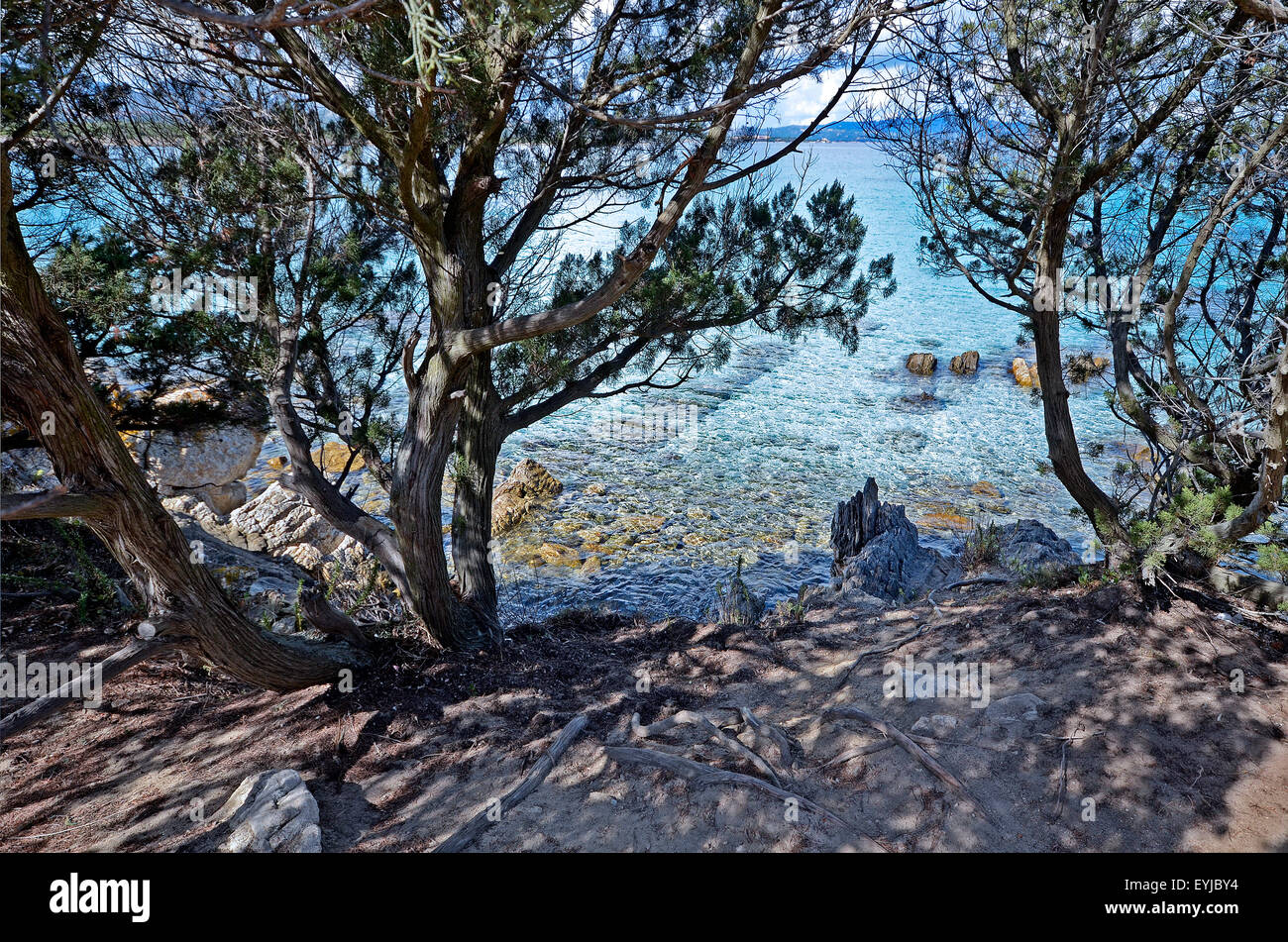 Sardinia, Italy: beach of Cala Sabina near Golfo Aranci Stock Photo - Alamy