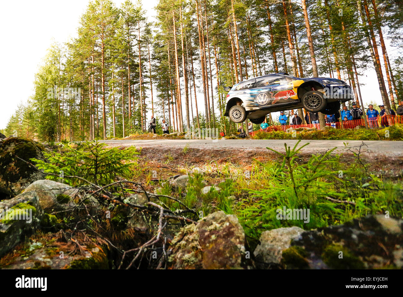 Harju, Finland. 30th July, 2015. WRC Rally of Finland. Harju ...