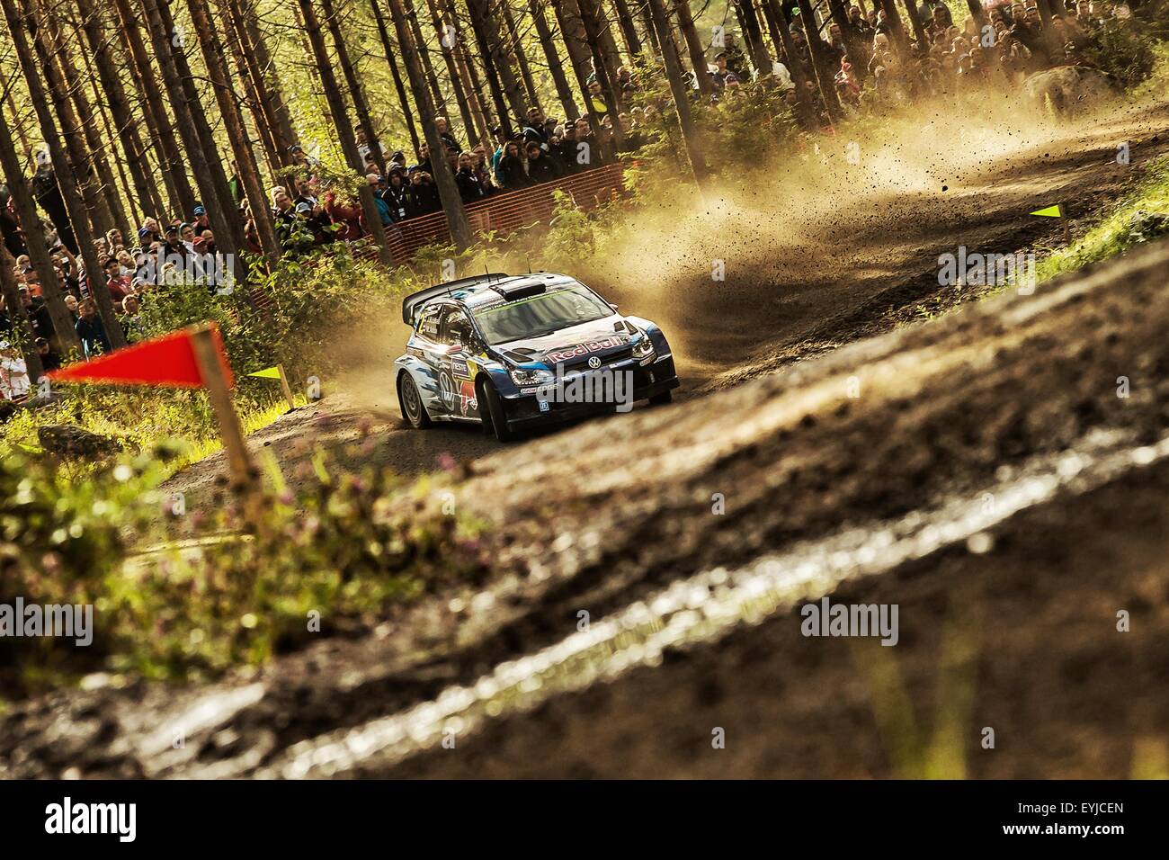 Harju, Finland. 30th July, 2015. WRC Rally of Finland. Harju ...
