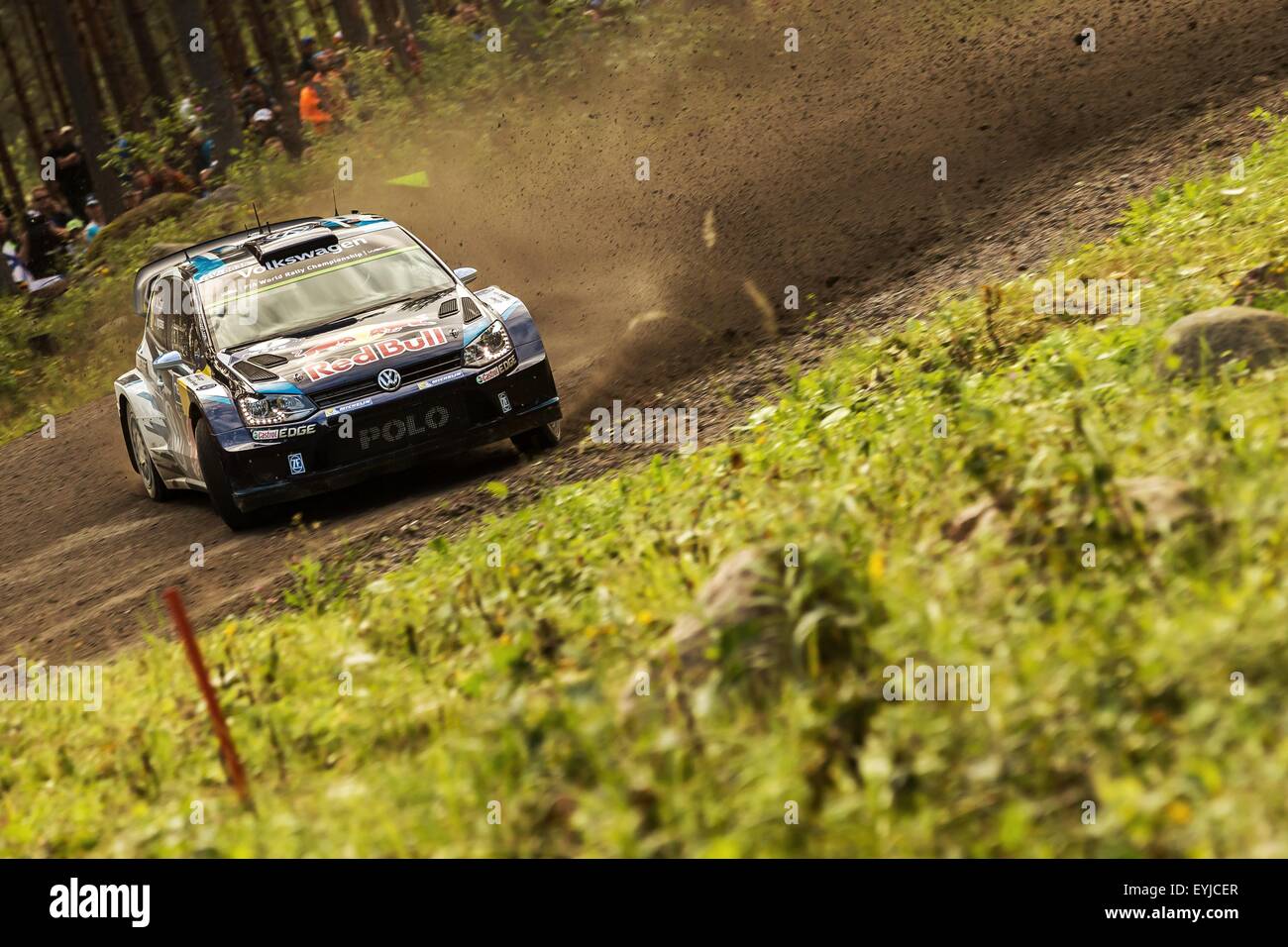Harju, Finland. 30th July, 2015. WRC Rally of Finland. Harju ...