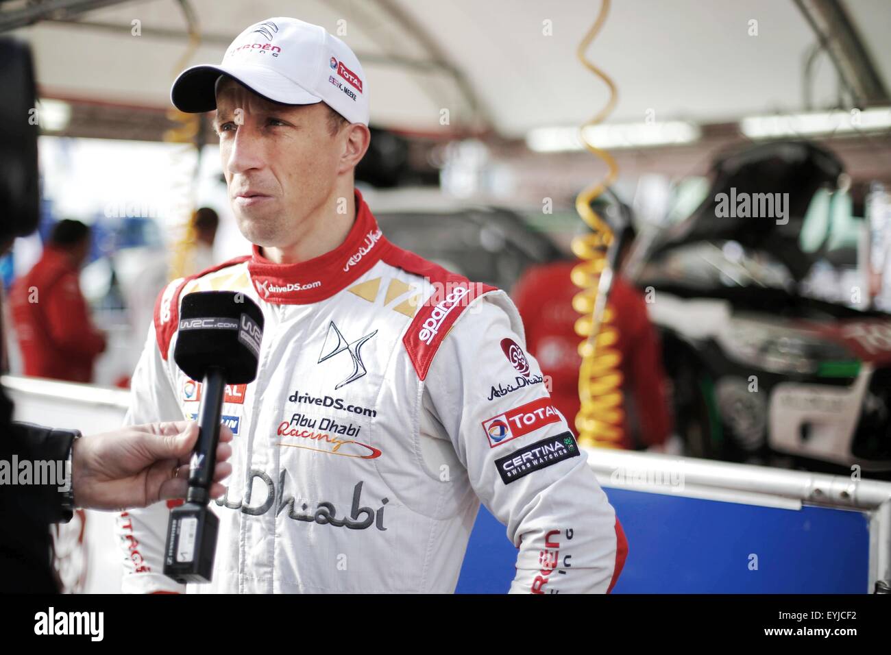 Harju, Finland. 30th July, 2015. WRC Rally of Finland. Harju ...