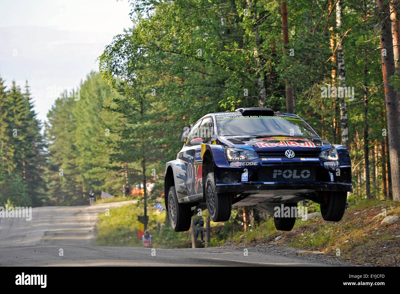 Harju, Finland. 30th July, 2015. WRC Rally of Finland. Harju ...