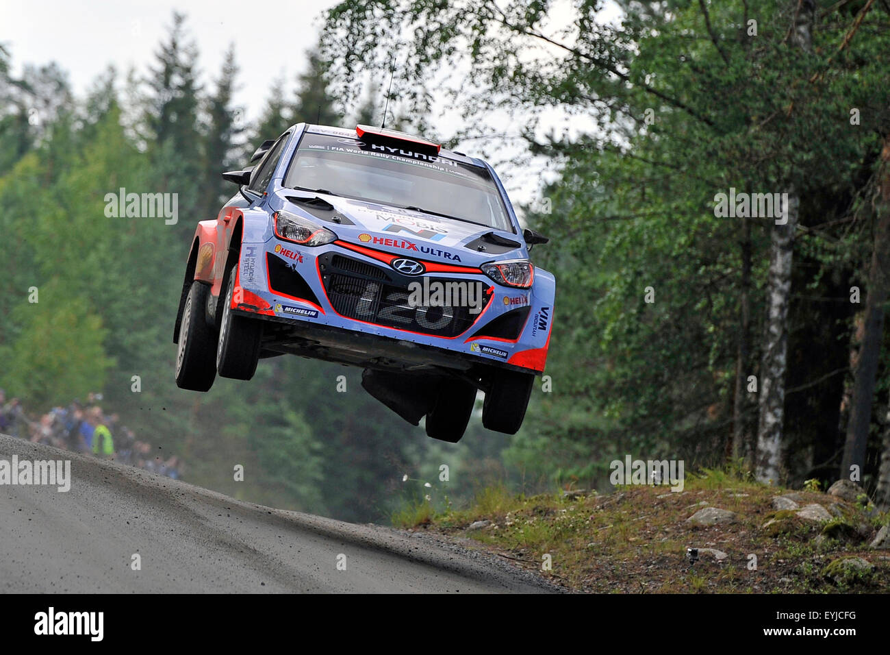 Harju, Finland. 30th July, 2015. WRC Rally of Finland. Harju ...